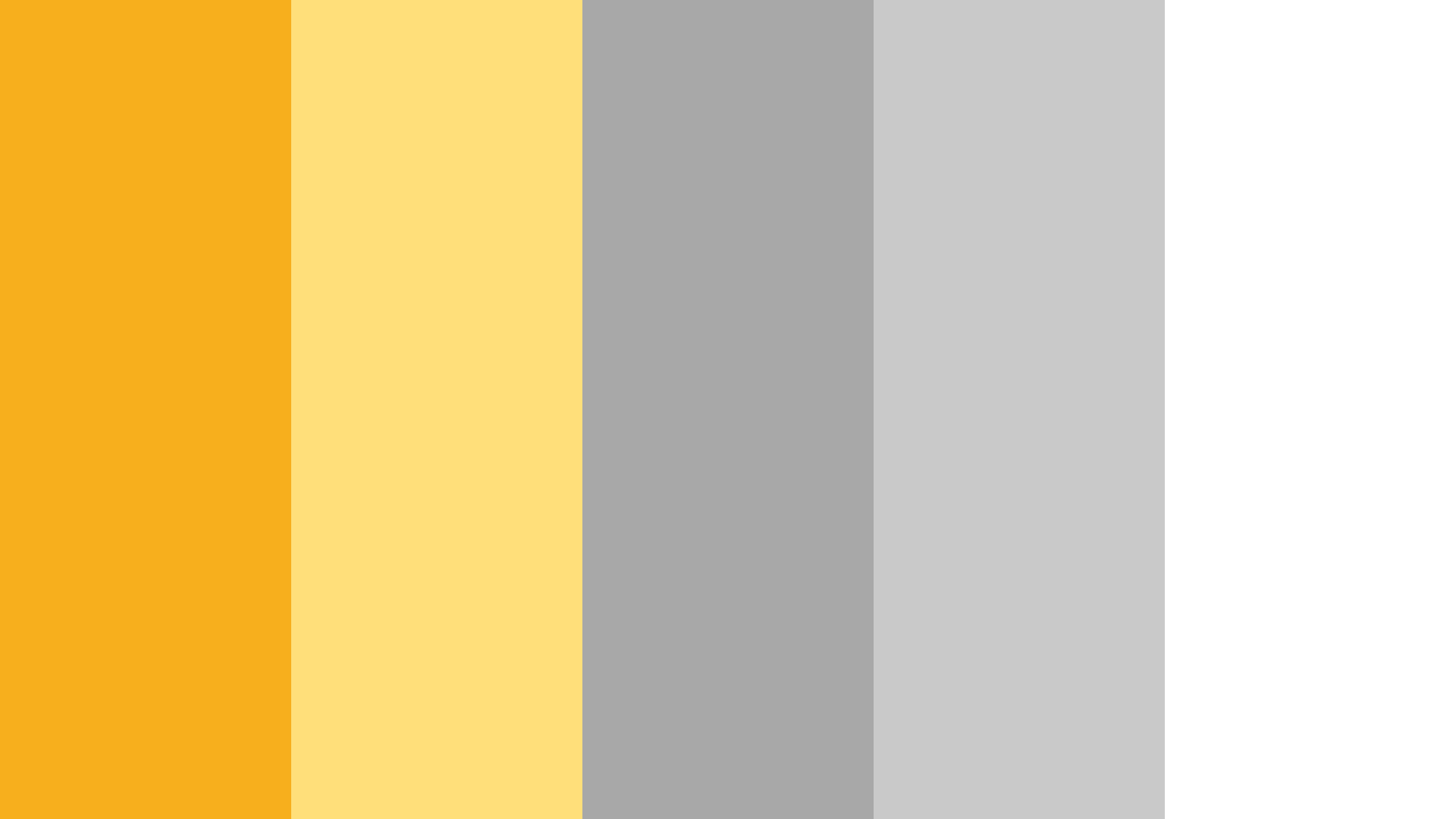 Oa Kit Logo Palette #F7AF1E #FFDF79 #A8A8A8 #C9C9C9 #FFFFFF Hex