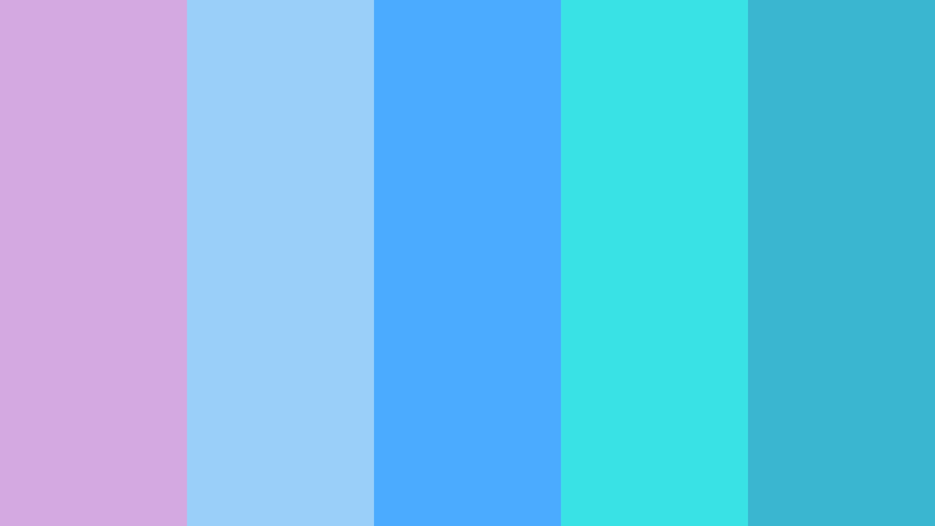 My Color Palette Palette Palette #D3ABE3 #9BCCF5 #4AA8FF #38E1DF ...