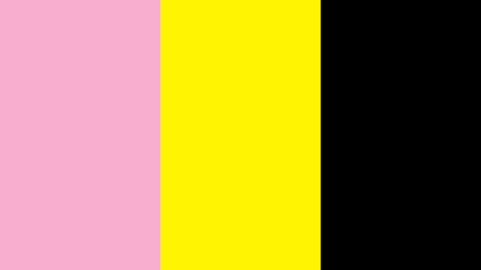 Powerpuff Girls Logo Palette Palette #F6ADCD #FFF200 #000000 Hex